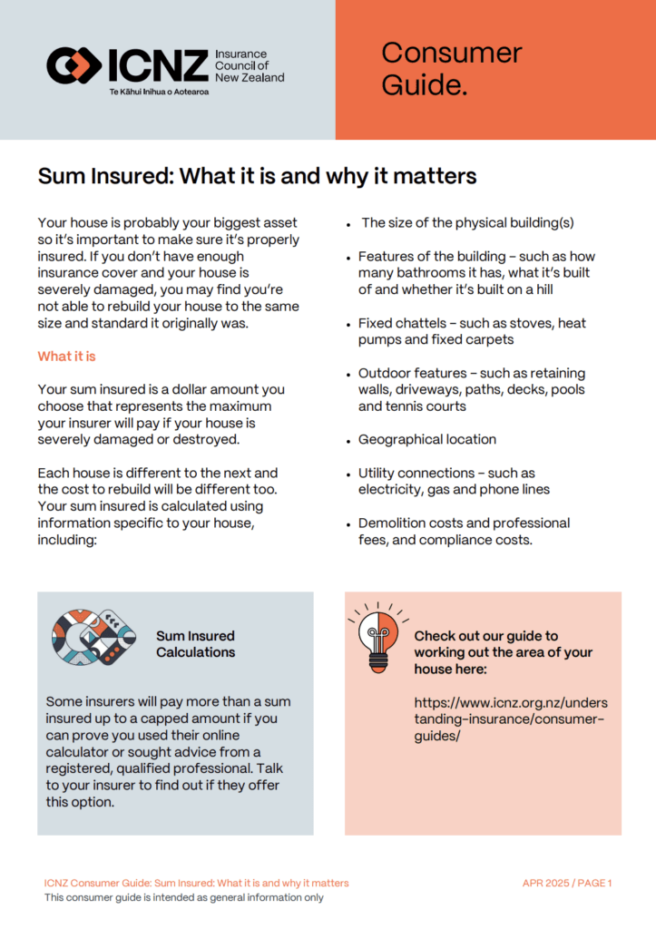 Consumer Guides - ICNZ | Insurance Council of New Zealand